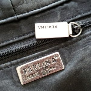 Perlina | Bags | Perlina Black Leather Purse | Poshmark